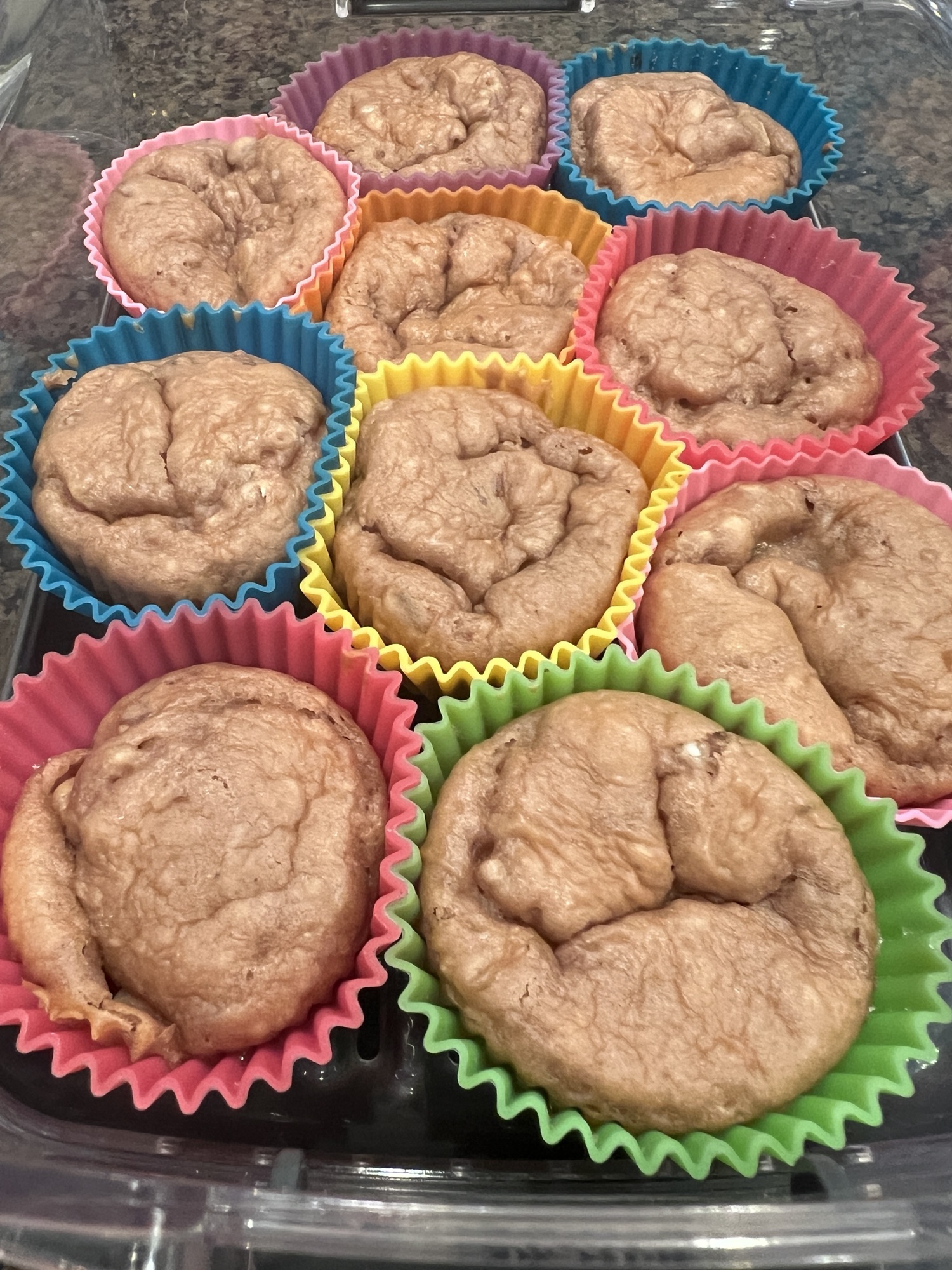 These muffins are delicious and are a much healthier option than ...